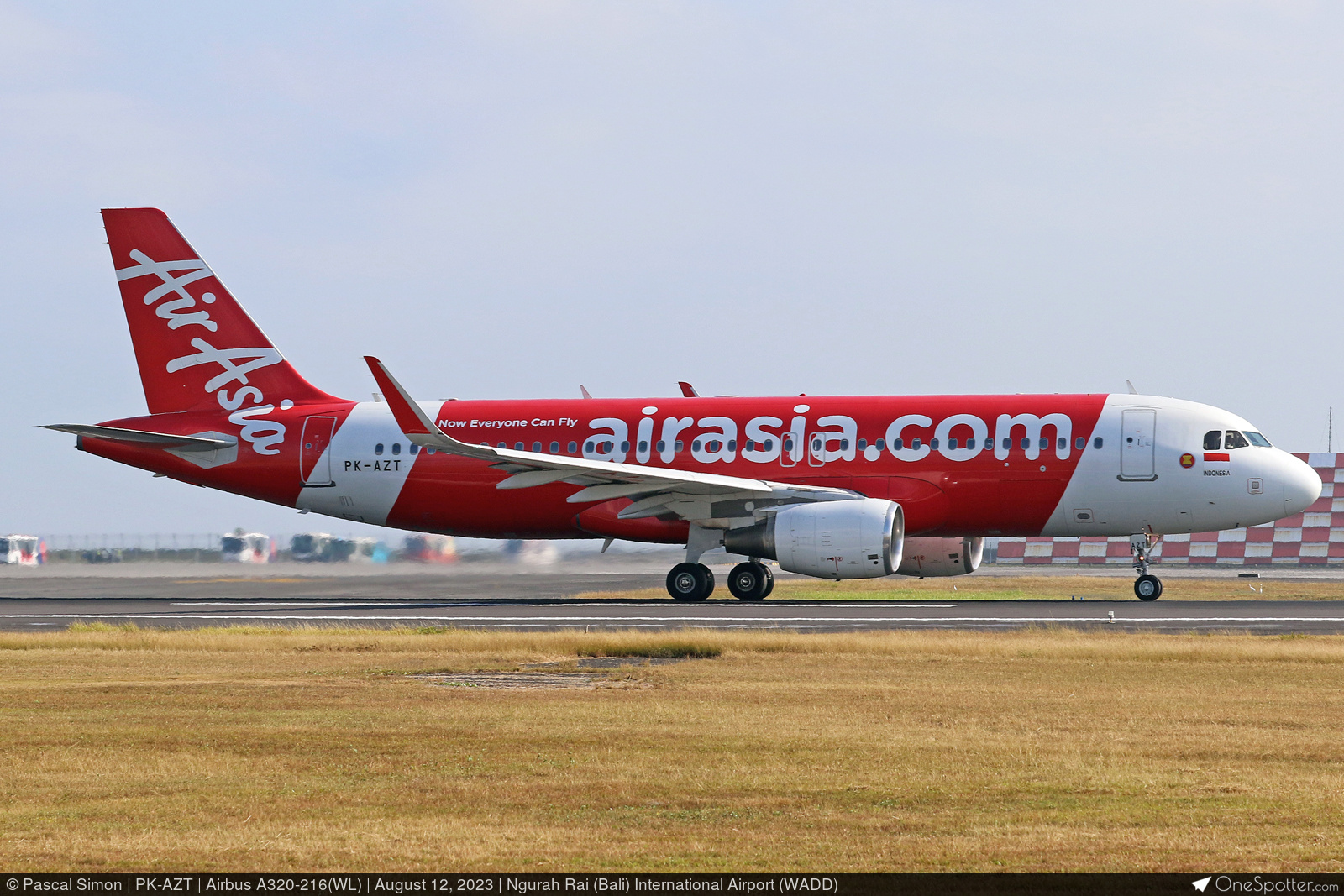 PK-AZT - Airbus A320-216(WL), Indonesia AirAsia | OneSpotter.com