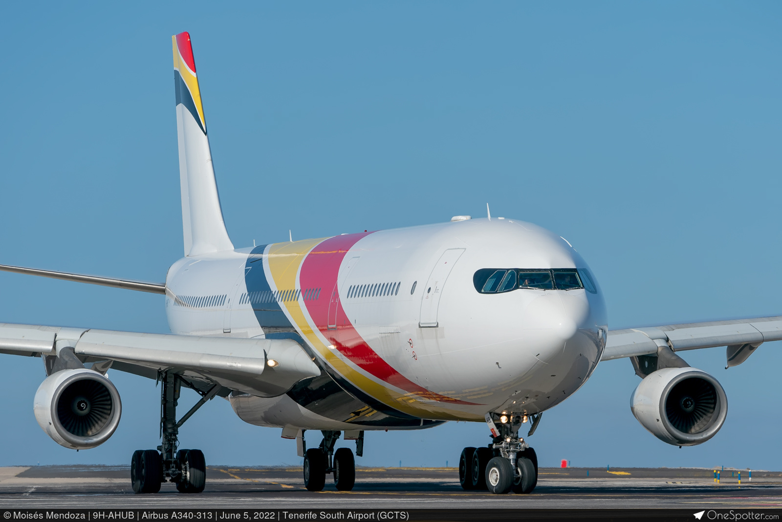 9H-AHUB - Airbus A340-313, Airhub Airlines | OneSpotter.com