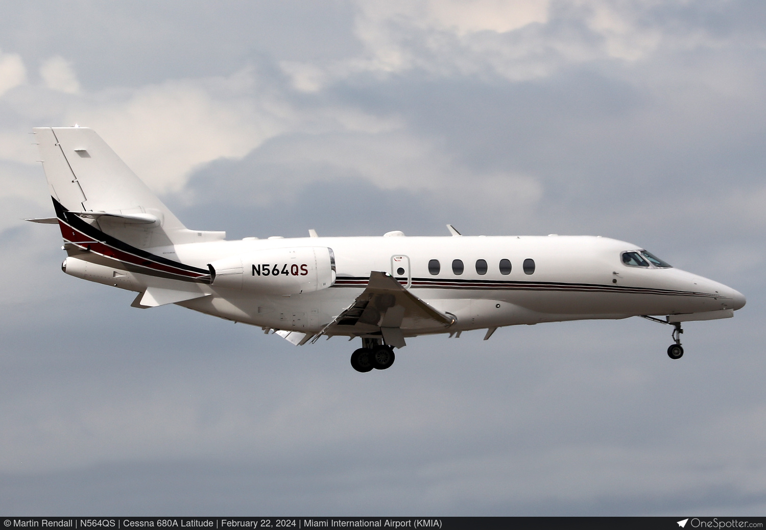 N564QS Netjets International Cessna 680A Latitude, MSN 680A-0114 ...