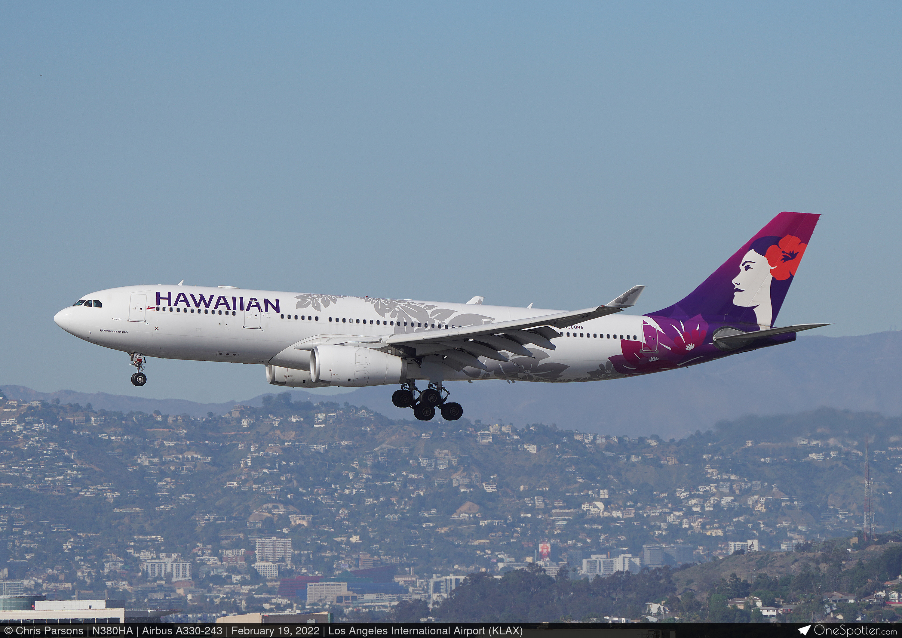 N380HA - Airbus A330-243, Hawaiian Airlines | OneSpotter.com