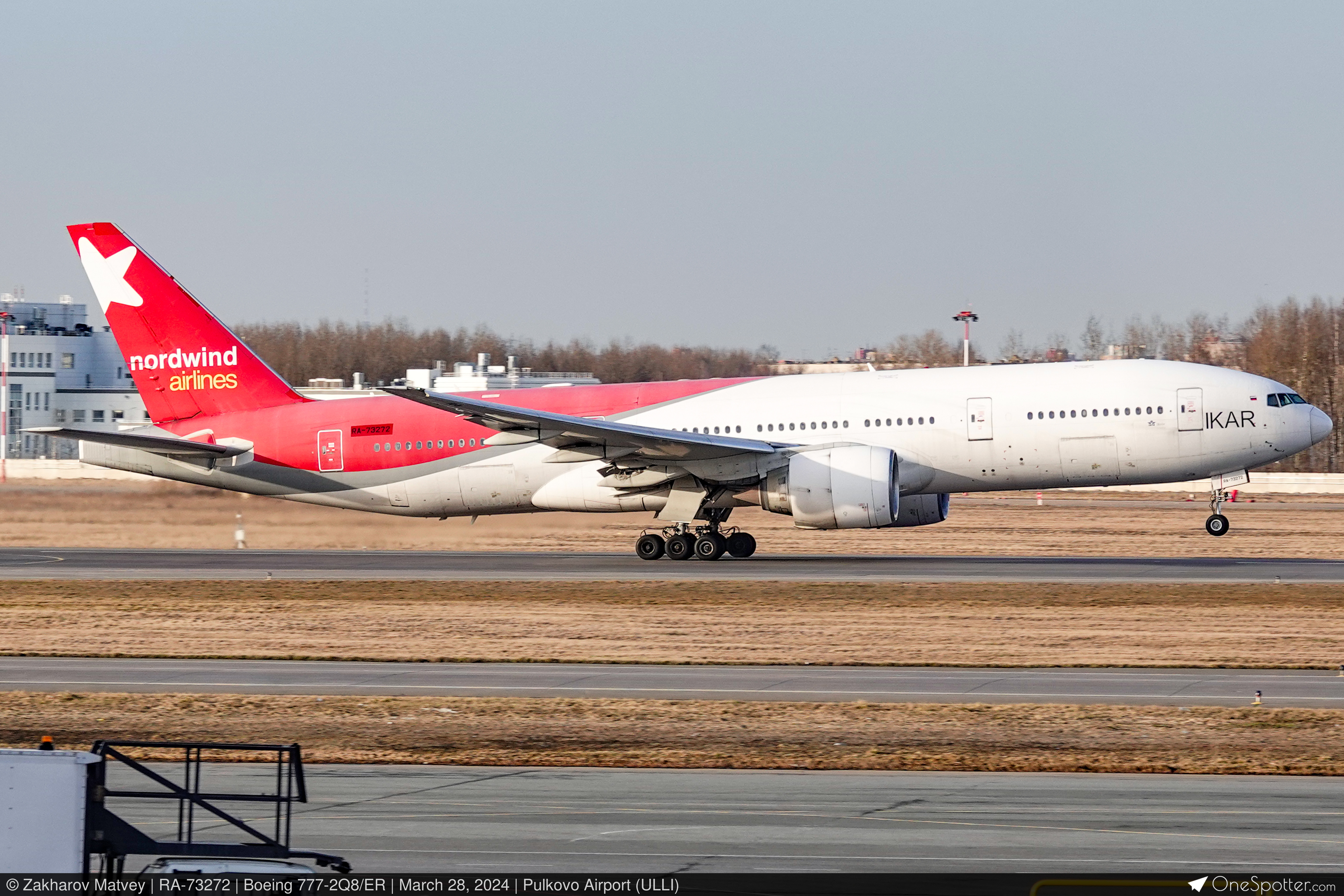 RA-73272 - Boeing 777-2Q8/ER, Ikar | OneSpotter.com