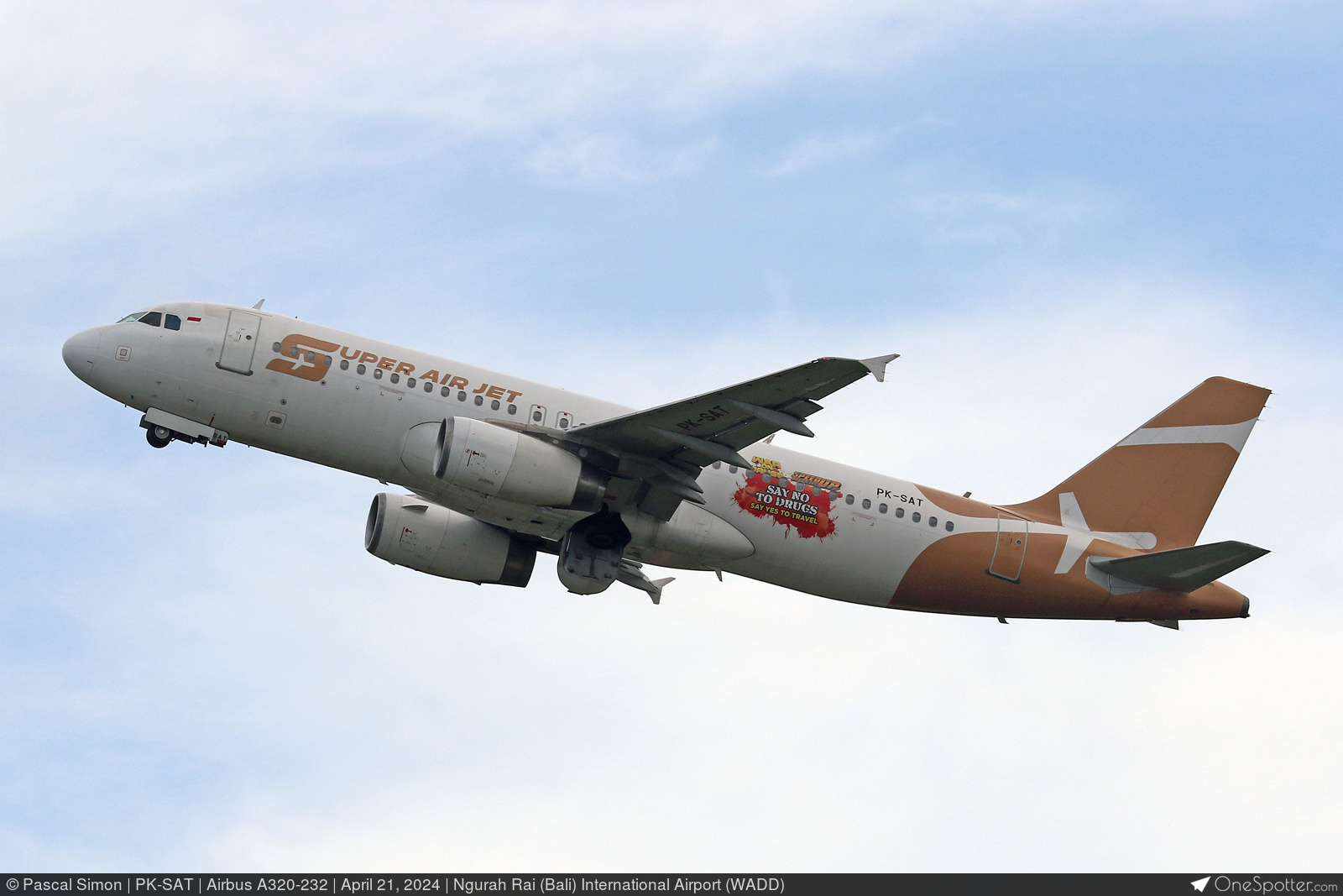 PK-SAT Super Air Jet Airbus A320-232, MSN 6032 | OneSpotter.com