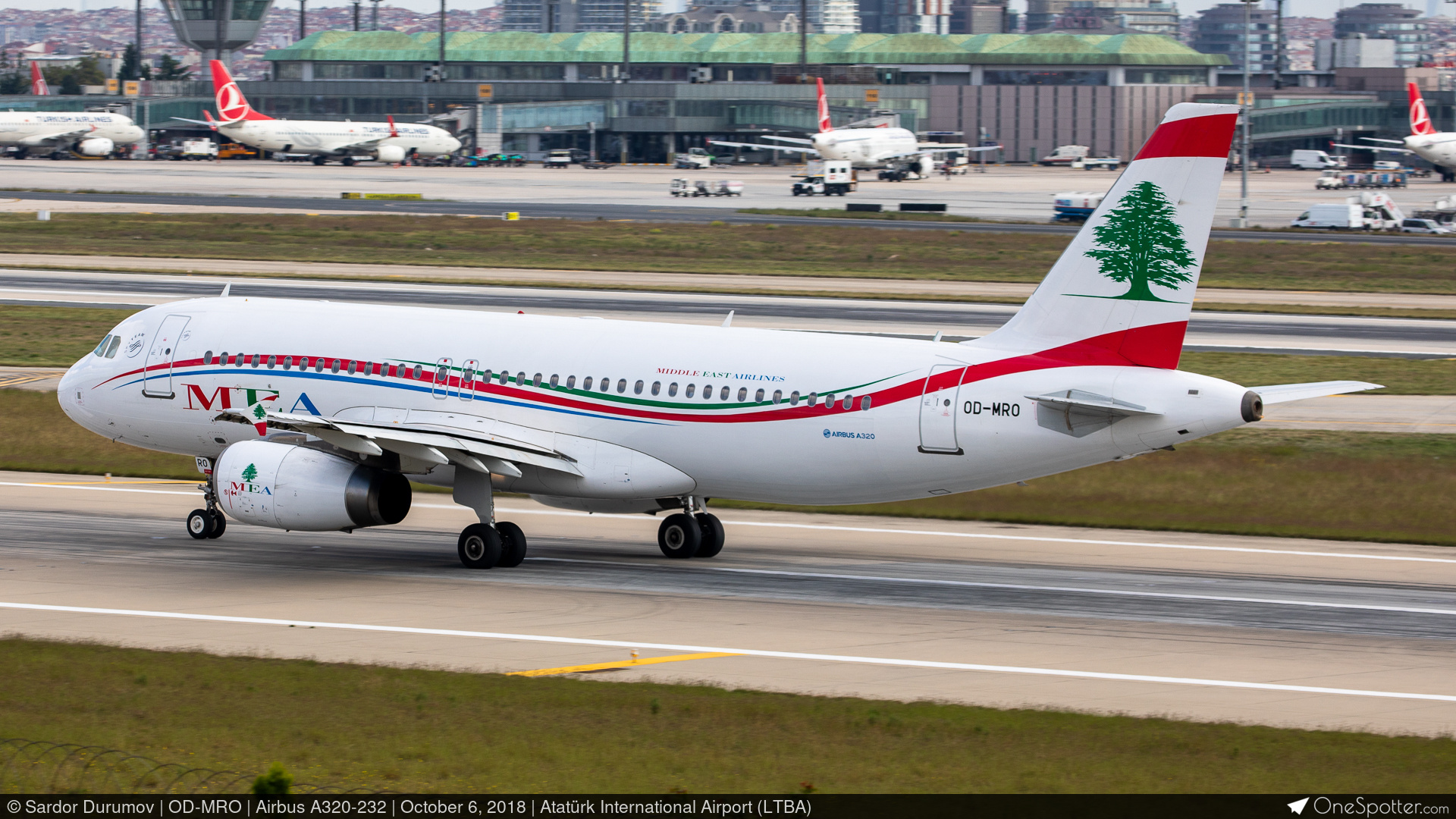 OD-MRO - Airbus A320-232, MEA - Middle East Airlines | OneSpotter.com