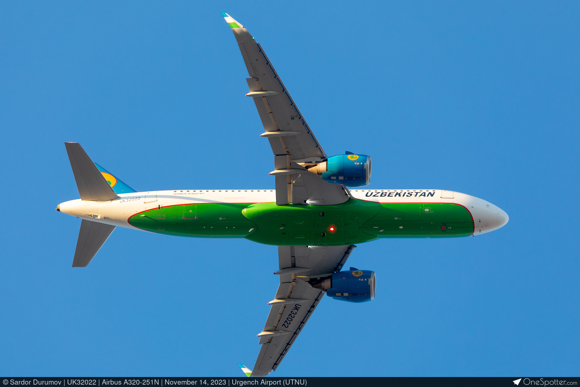 UK32022 - Airbus A320-251N, Uzbekistan Airways | OneSpotter.com