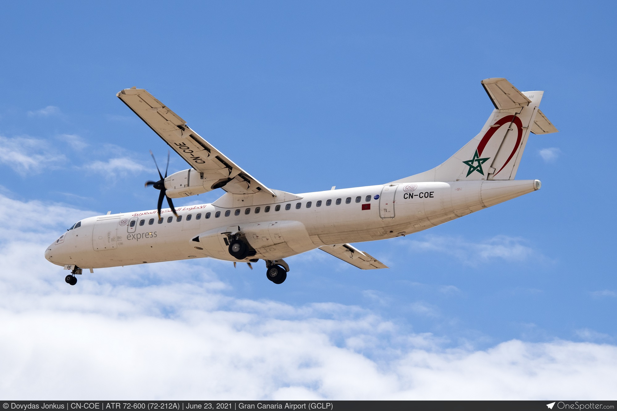 CN-COE - ATR 72-600 (72-212A), Royal Air Maroc Express | OneSpotter.com