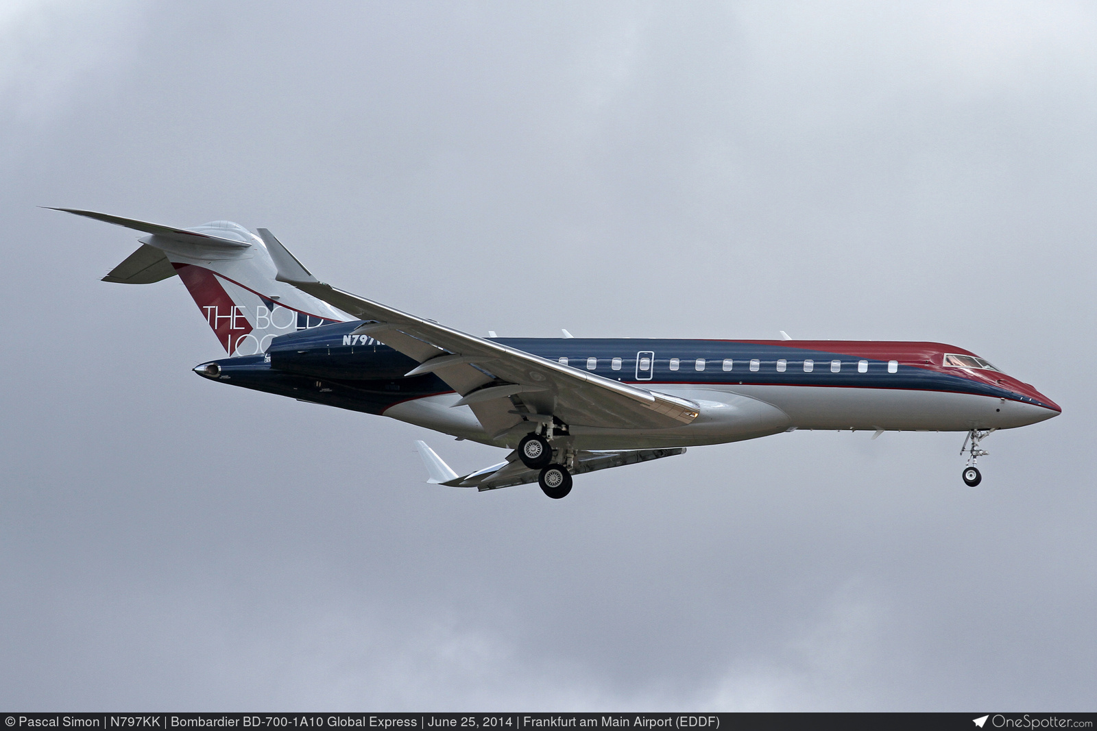 N797KK - Bombardier BD-700-1A10 Global Express, Kohler Company ...
