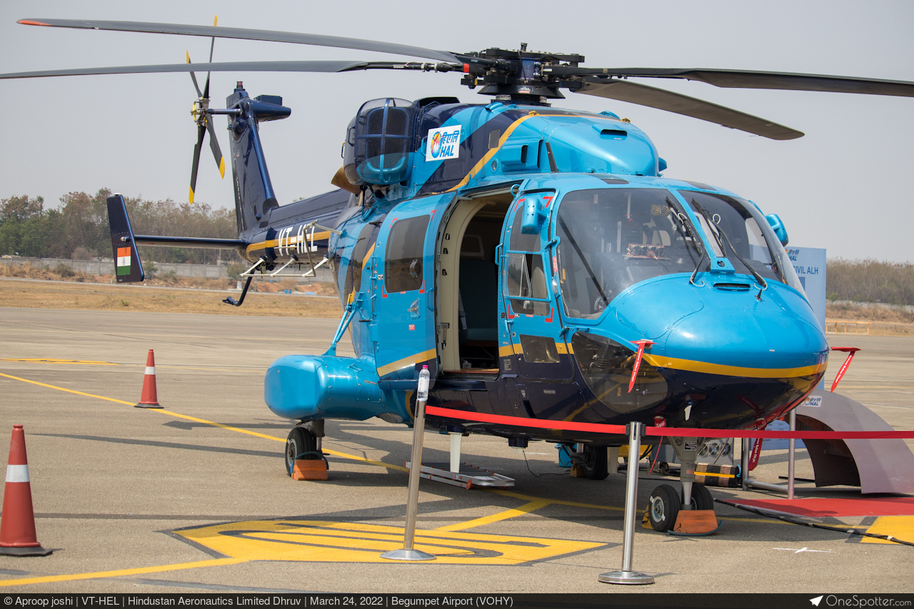 VT-HEL Private Hindustan Aeronautics Limited Dhruv | OneSpotter.com