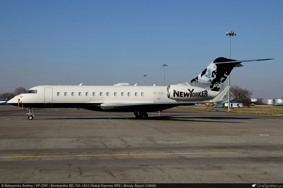 P4-TUNA Private Bombardier BD-700-1A10 Global Express XRS, MSN 9270 ...