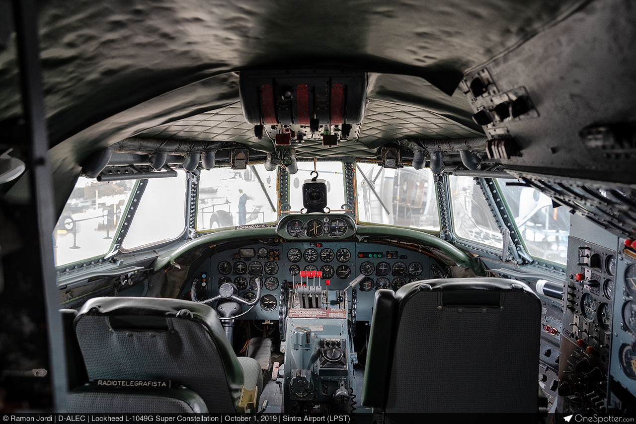Lockheed Super Constellation Cockpit
