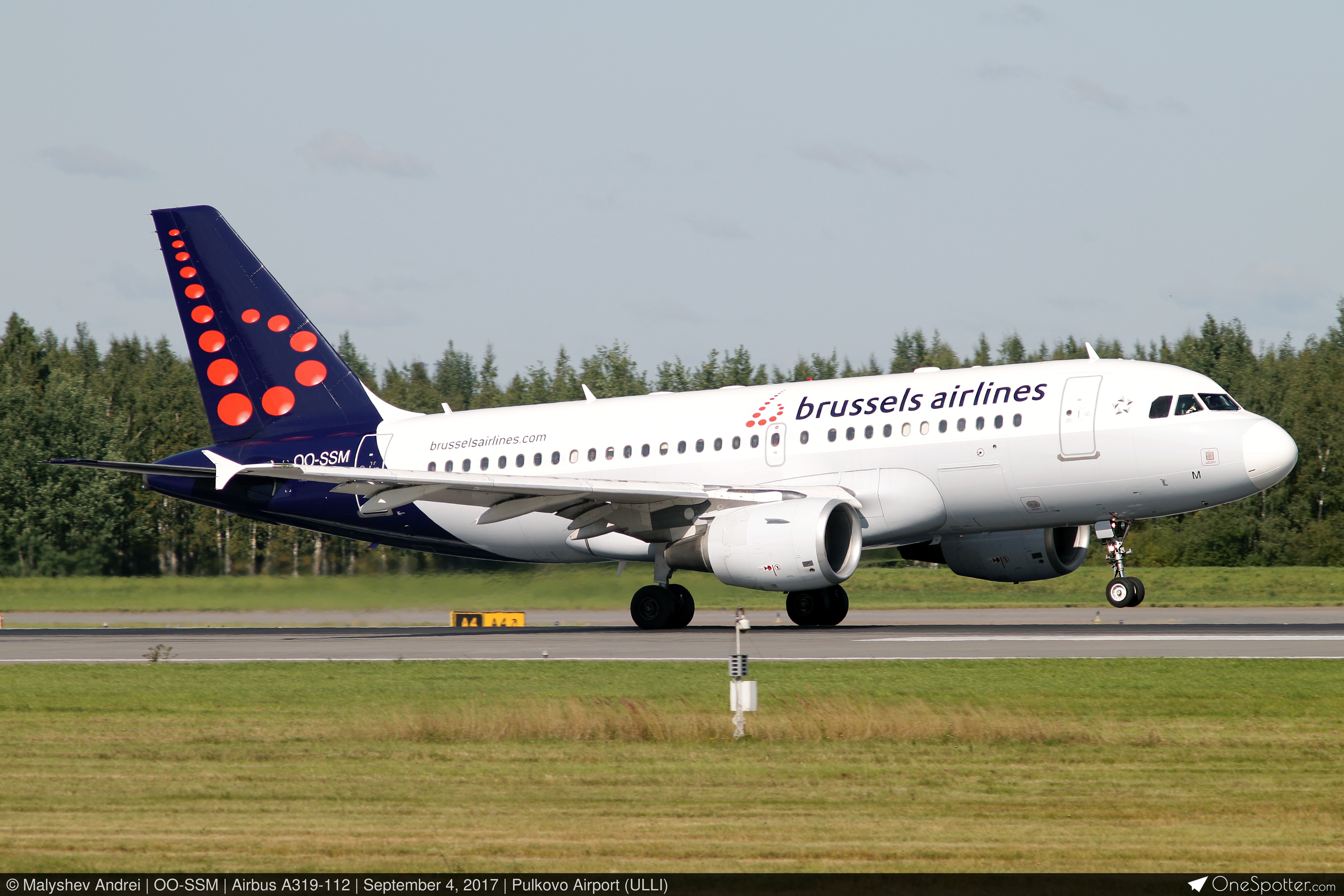 OO-SSM - Airbus A319-112, Brussels Airlines | OneSpotter.com