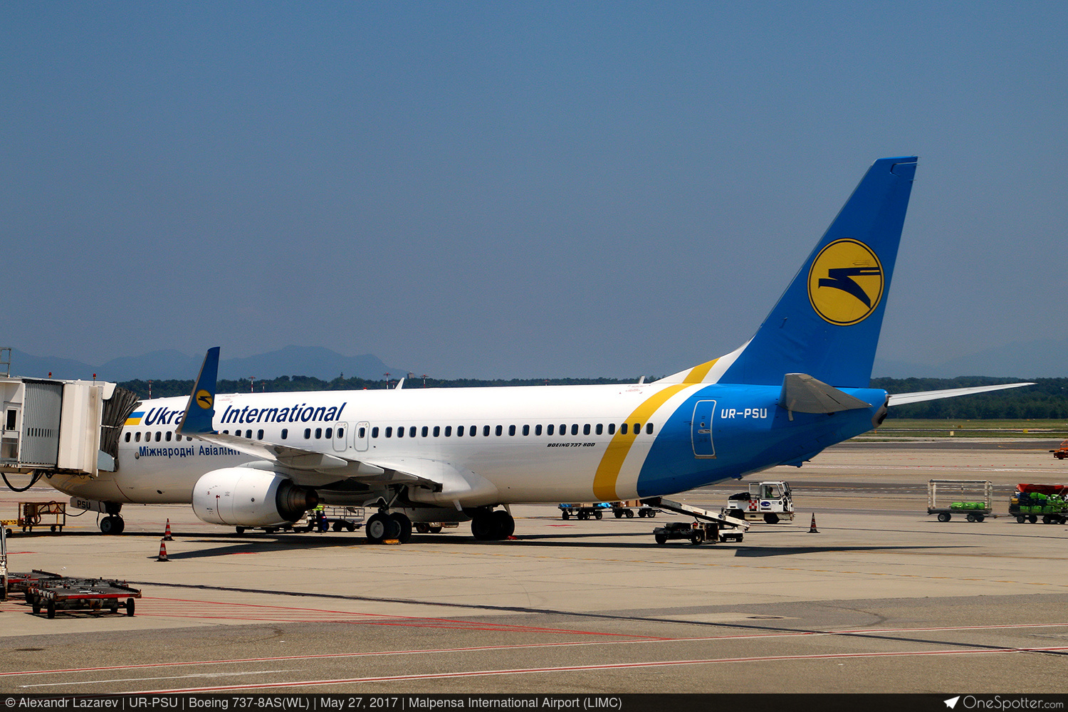 UR-PSU - Boeing 737-8AS(WL), Ukraine International Airlines ...