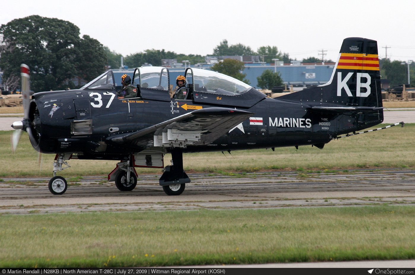 N28KB - North American T-28C, Impact Aviation LLC | OneSpotter.com