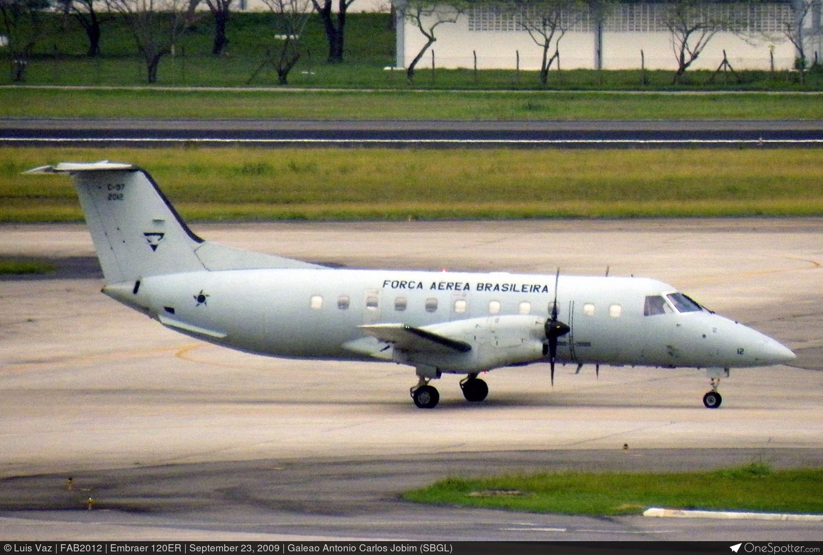 FAB2012 - Embraer 120ER, Força Aérea Brasileira (Brazilian Air Force ...