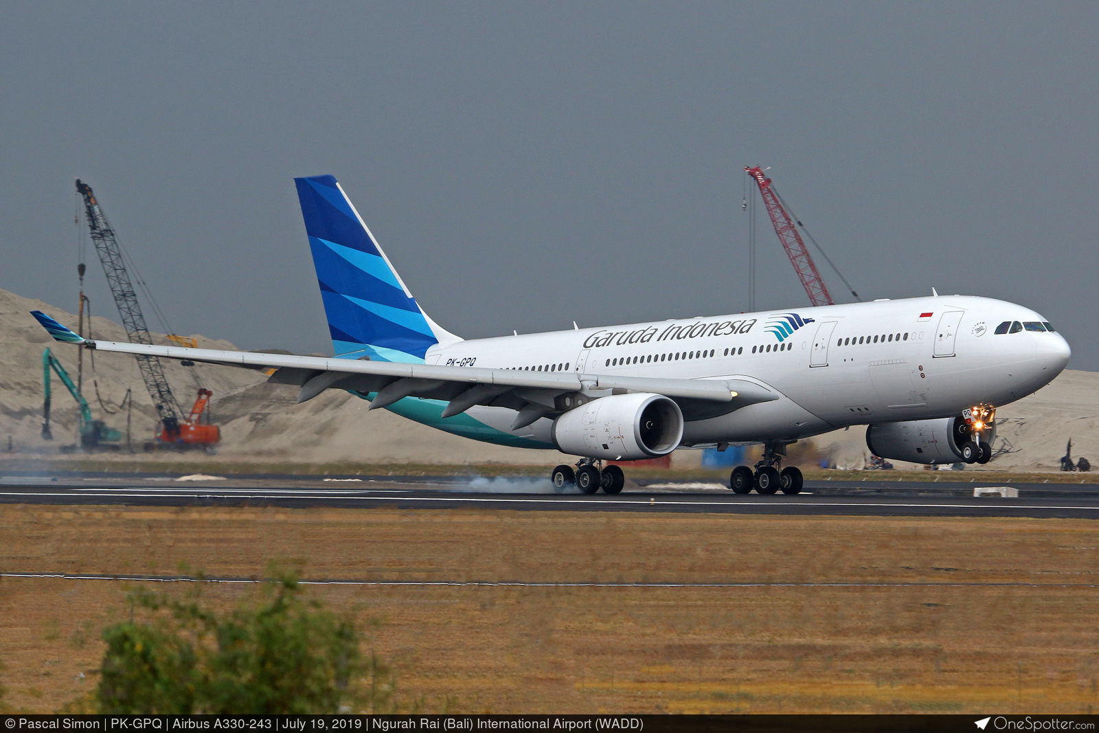 PK-GPQ - Airbus A330-243, Garuda Indonesia | OneSpotter.com