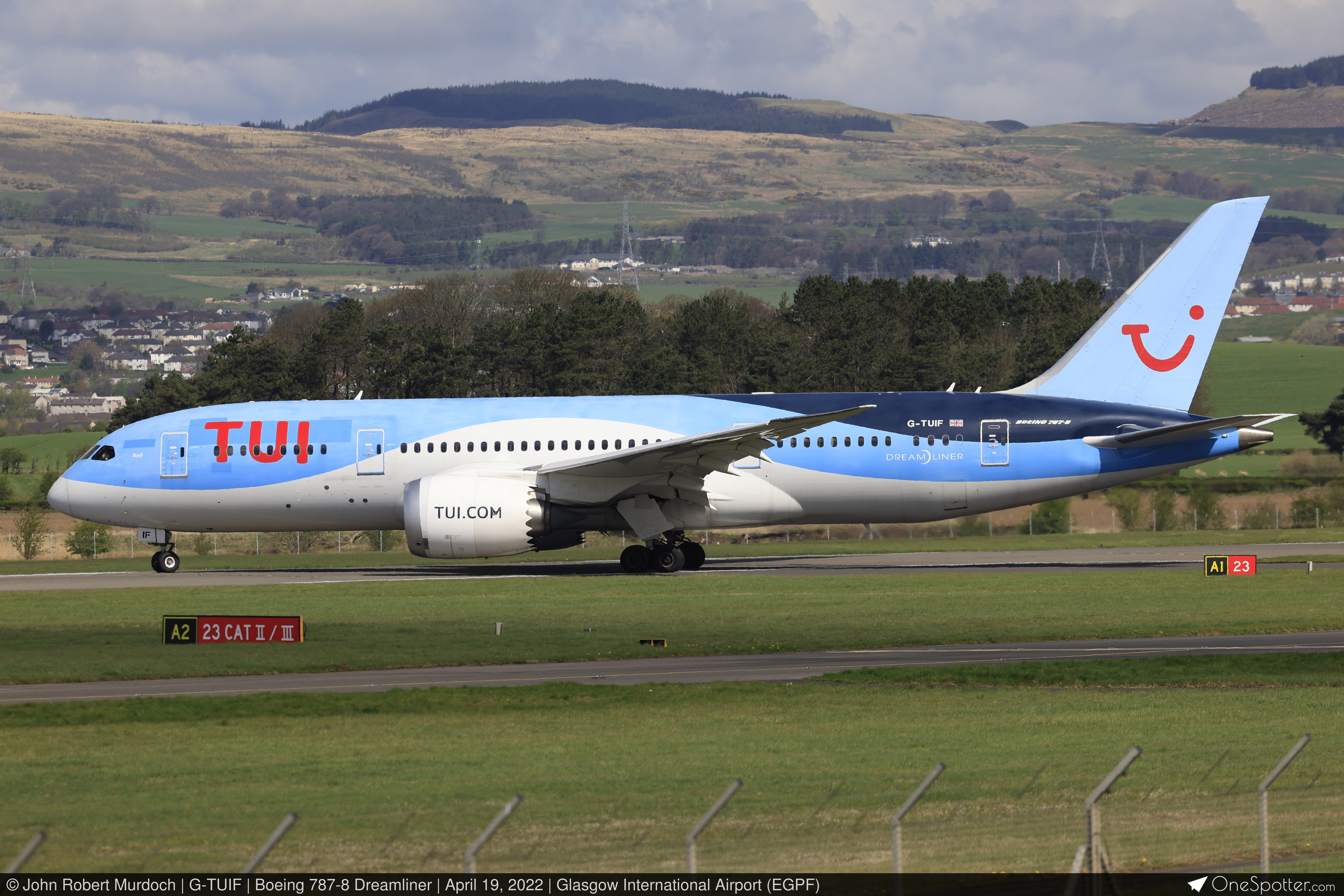 Boeing 878 Dreamliner Tui