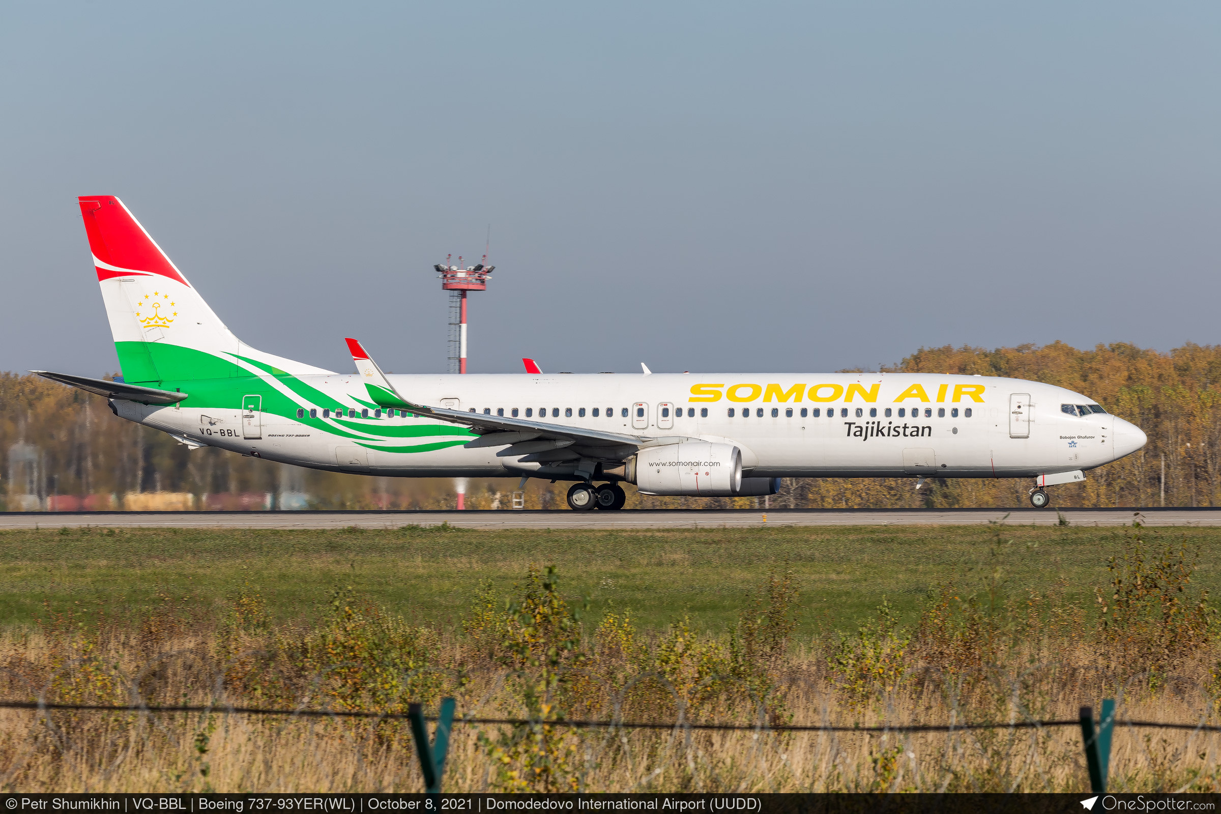 VQ-BBL - Boeing 737-93YER(WL), Somon Air | OneSpotter.com