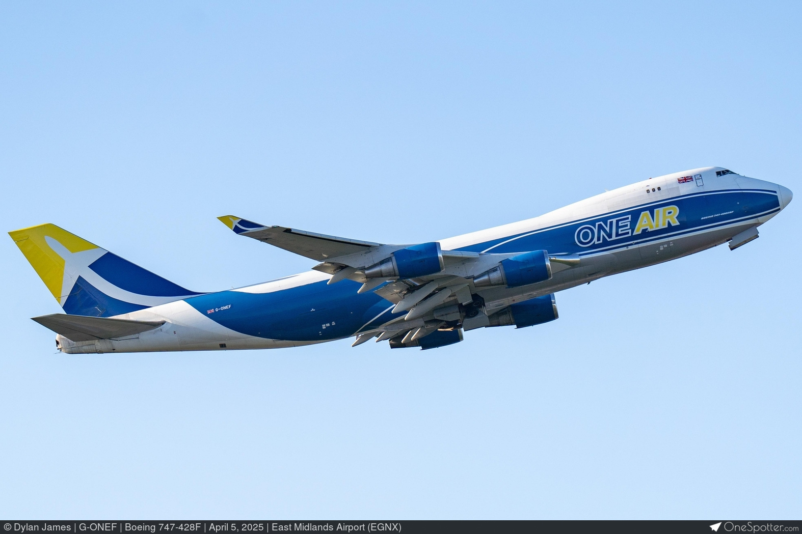 G-ONEF One Air Boeing 747-428F, MSN 32870 | OneSpotter.com