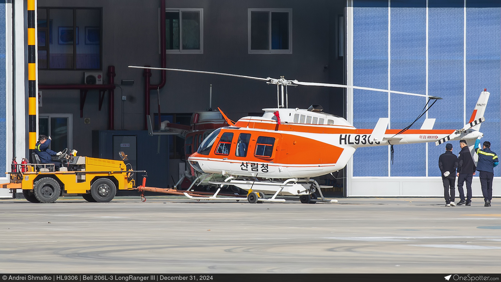 HL9306 Korea Forest Service Bell 206L-3 LongRanger III, MSN 51450 ...