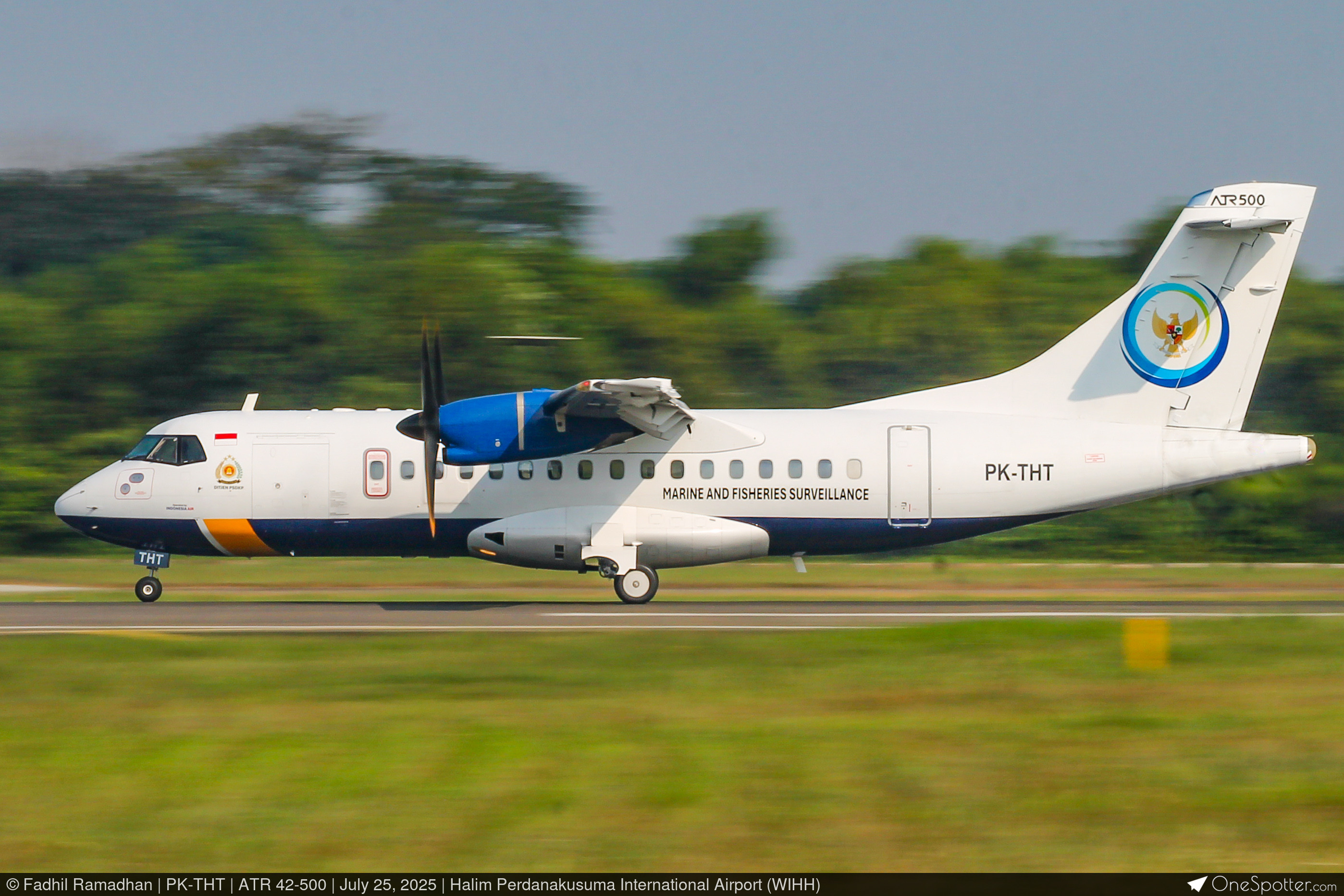 PK-THT Indonesia - Marine and Fisheries Resources Surveillance ATR 42 ...
